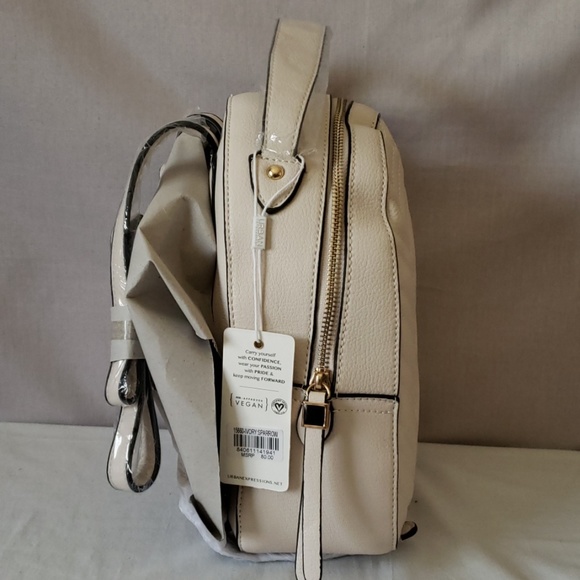 Urban Expressions | Bags | New Urban Expressions Vegan Cream Backpack ...
